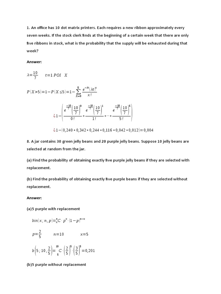 Ariesta Solusi | PDF | Probability Theory | Statistical Theory