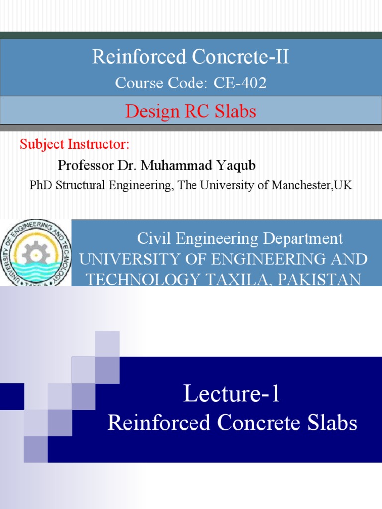 Concrete Lectures Slab..ppt Lecture For Two Way Edge Supported Slab ...