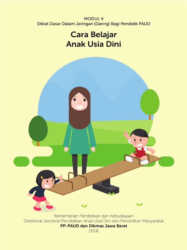 Materi Files Cara Belajar Anak Usia Dini Melalui Bermain M201806161378 ...