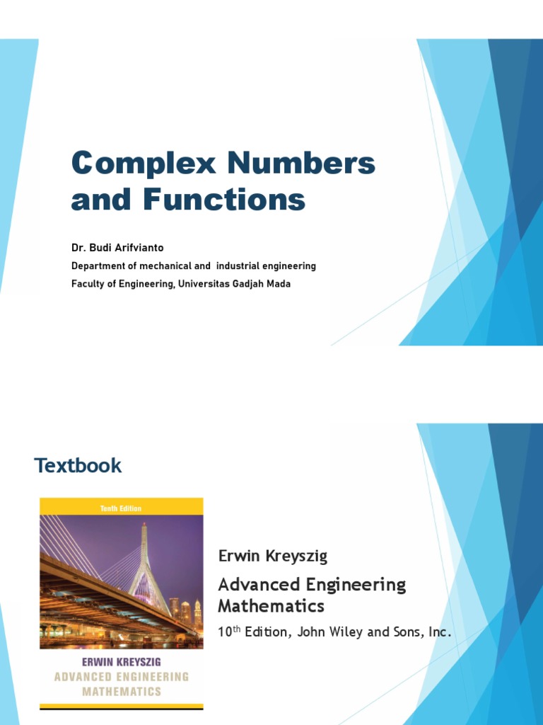 Matematika Teknik 2 PDF | PDF | Complex Number | Function (Mathematics)
