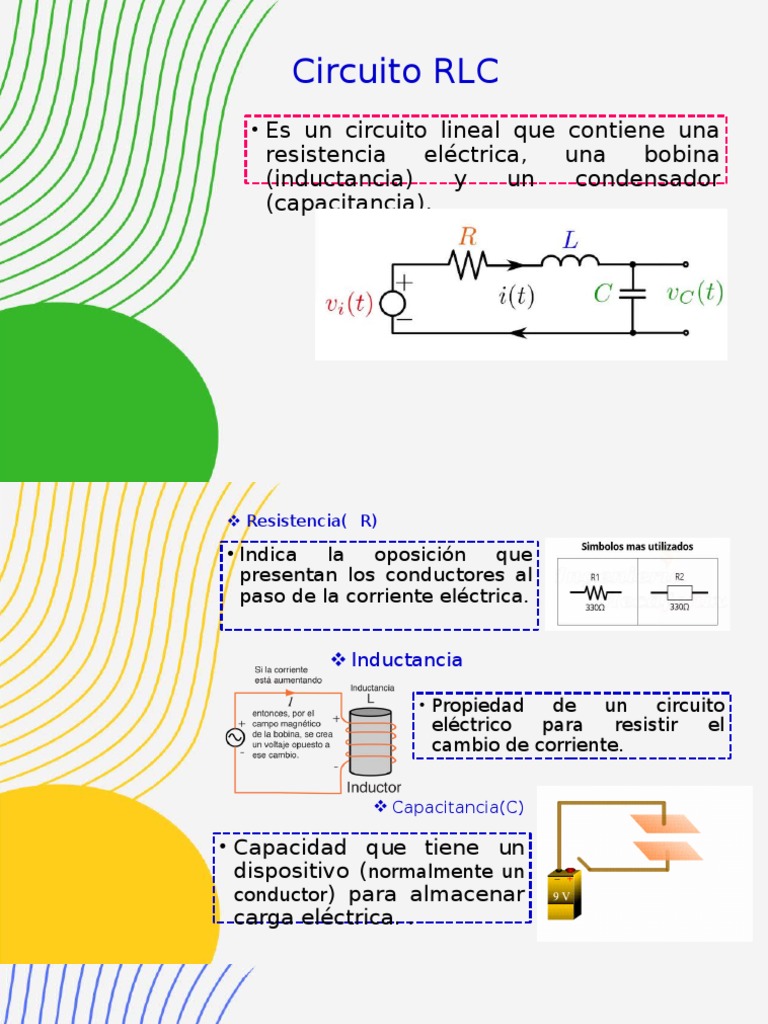 1.2.3. Análisis de Circuitos RLC | PDF | Impedancia eléctrica | Inductor