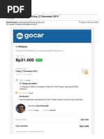 Example of Gojek Invoice | PDF | Jakarta