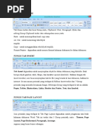 10 Fungsi Menu Insert Pada Microsoft Word | PDF