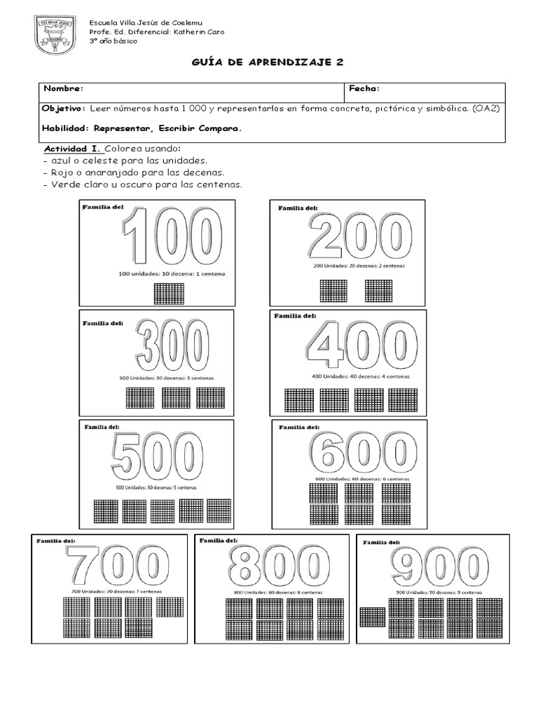 Guia De Matematicas Tercero Pdf Pdf