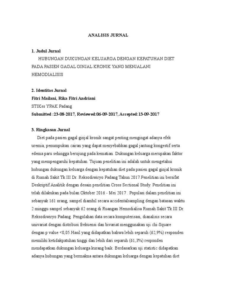 Analisa Jurnal Dengan Metode PICO | PDF