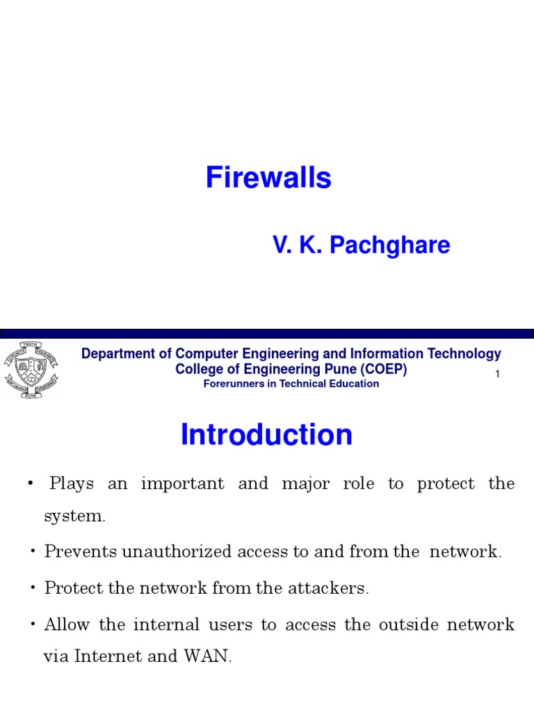 Firewall Fundamentals Explained | PDF | Firewall (Computing) | Proxy Server