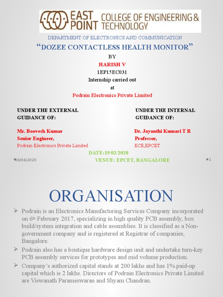 DOZEE | PDF | Heart Rate | Heart