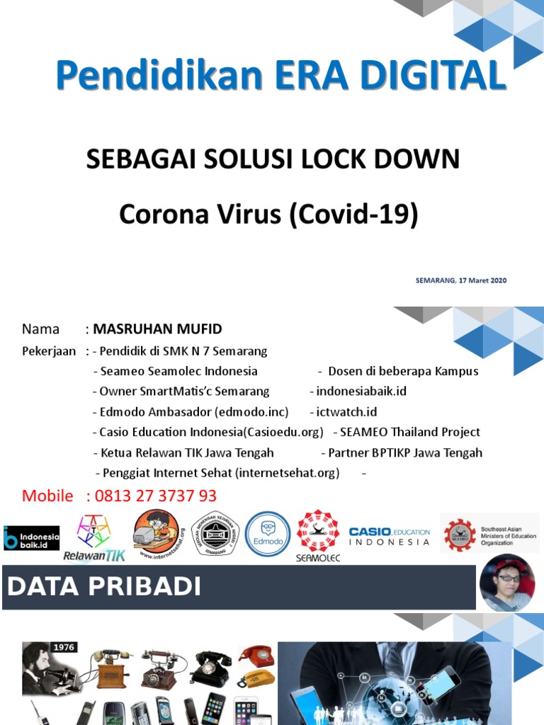 Pendidikan Era Digital Pdf Media Technology Online Services