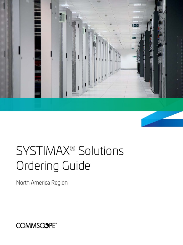 Systimax Solutions Ordering Guide: North America Region | PDF | Optical ...