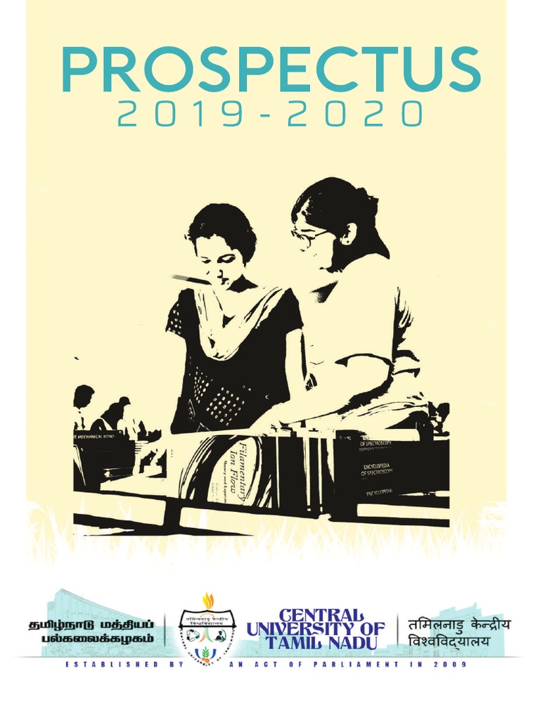 Prospectus 2019-2020 PDF | PDF | University And College Admission ...