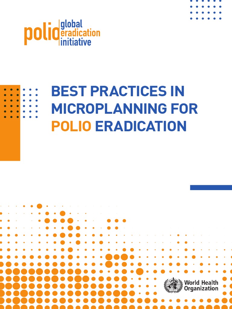 Best Practices in Microplanning For Eradication: Polio | PDF ...