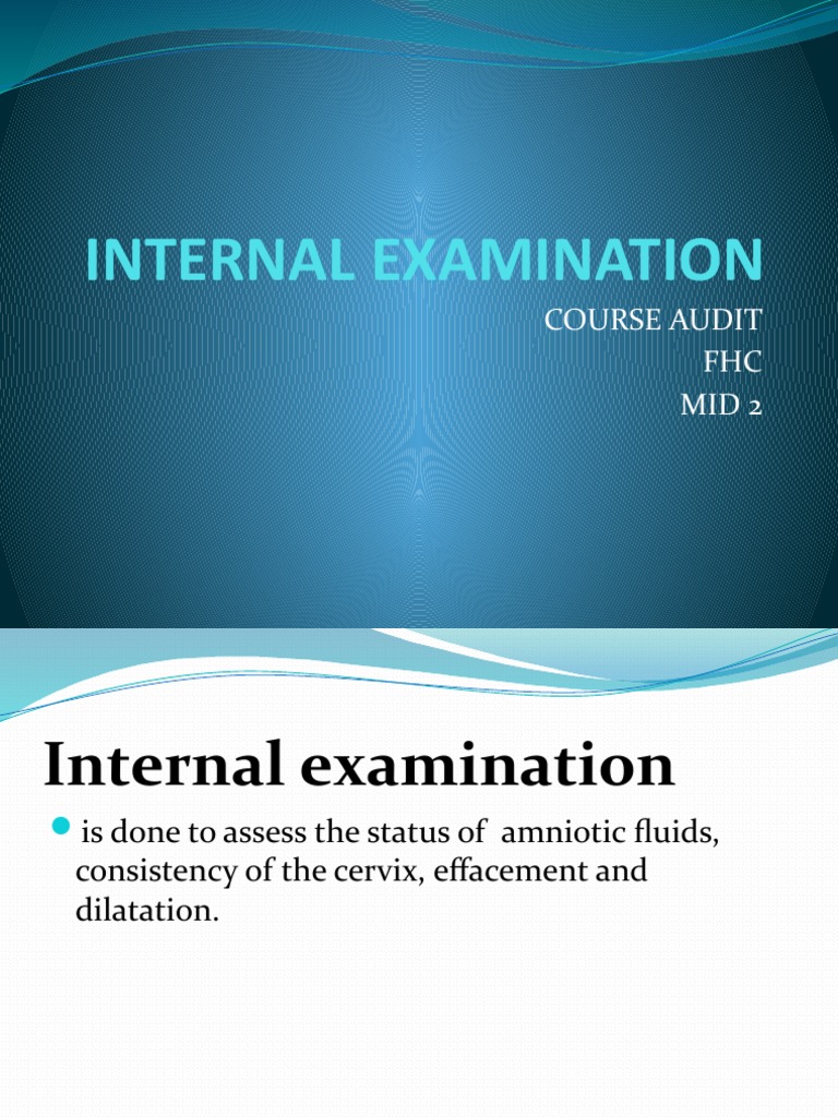 Internal Examination: Course Audit FHC Mid 2 | PDF