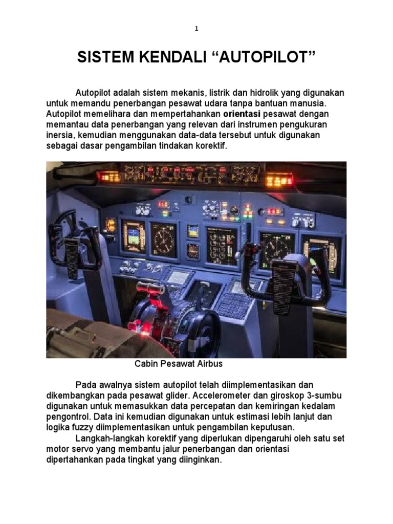 Autopilot Control System Matkul | PDF