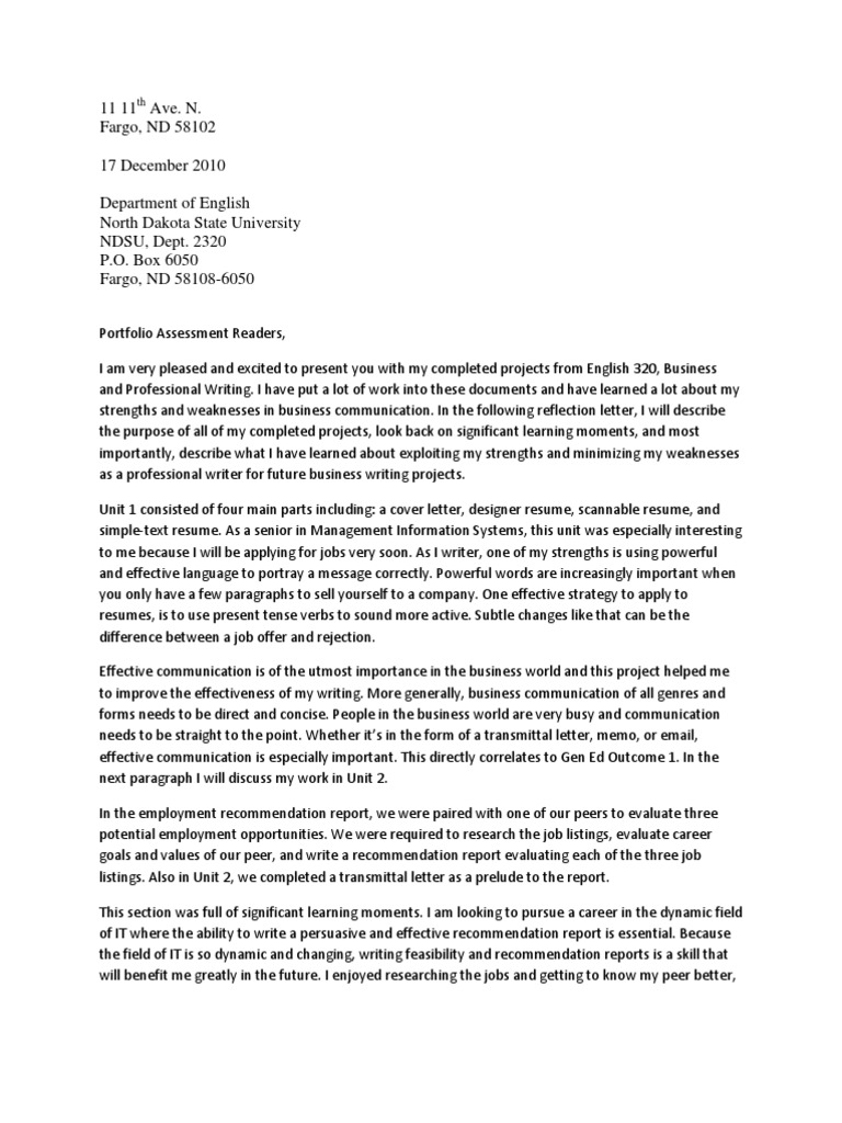 Final Reflection Letter | PDF | Applied Psychology | Learning