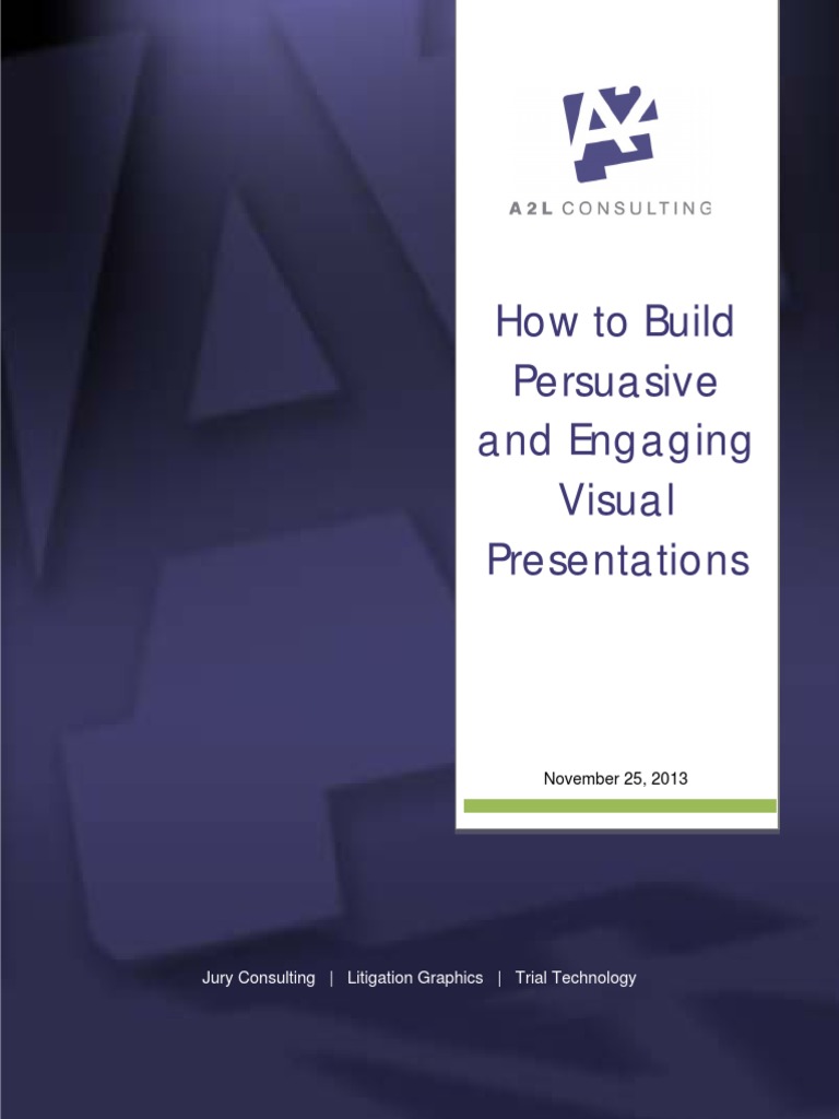 Persuasive and Engaging Visual Presentations. | PDF | Persuasion ...