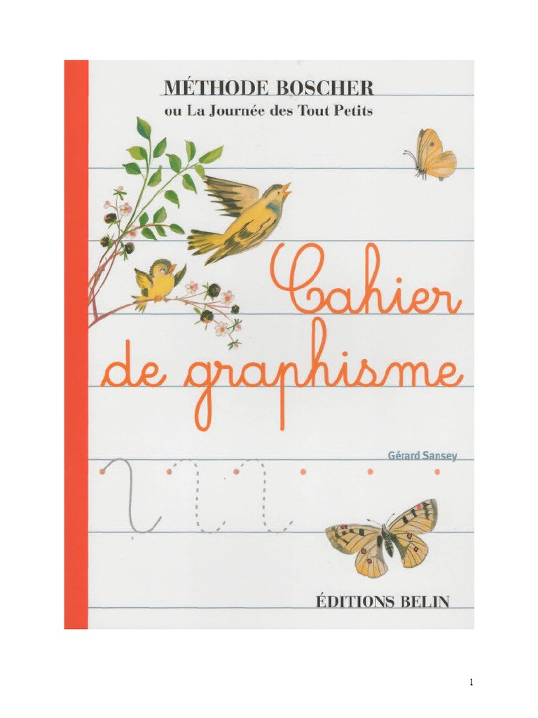 Cahier de Graphisme PDF | PDF
