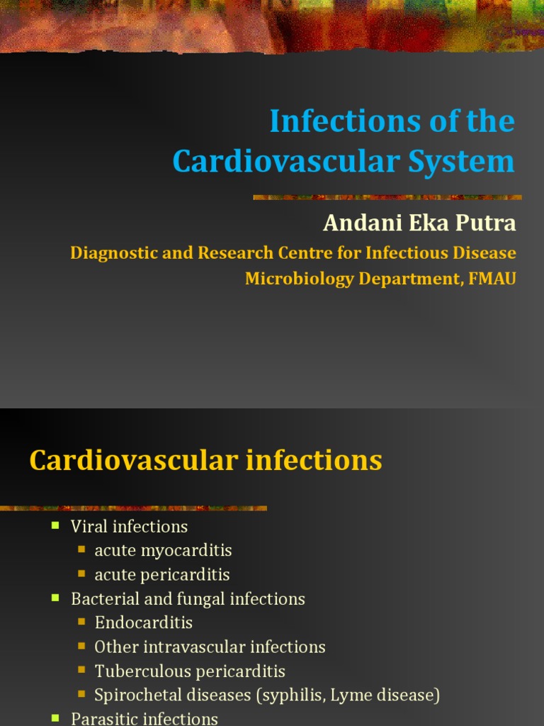 Cardiovascular Infection - Etiology - AEP 2020 Elearn | PDF ...