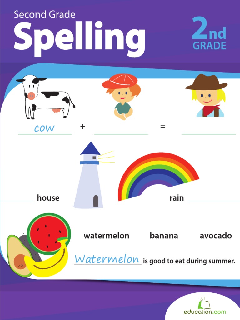 Second Grade Spelling Workbook PDF | PDF
