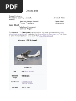 TCDS-C172 | PDF | Aircraft Configurations | Aerospace Engineering