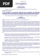 Price Act No. 7581: Price Manipulation Rules | PDF | Social Science