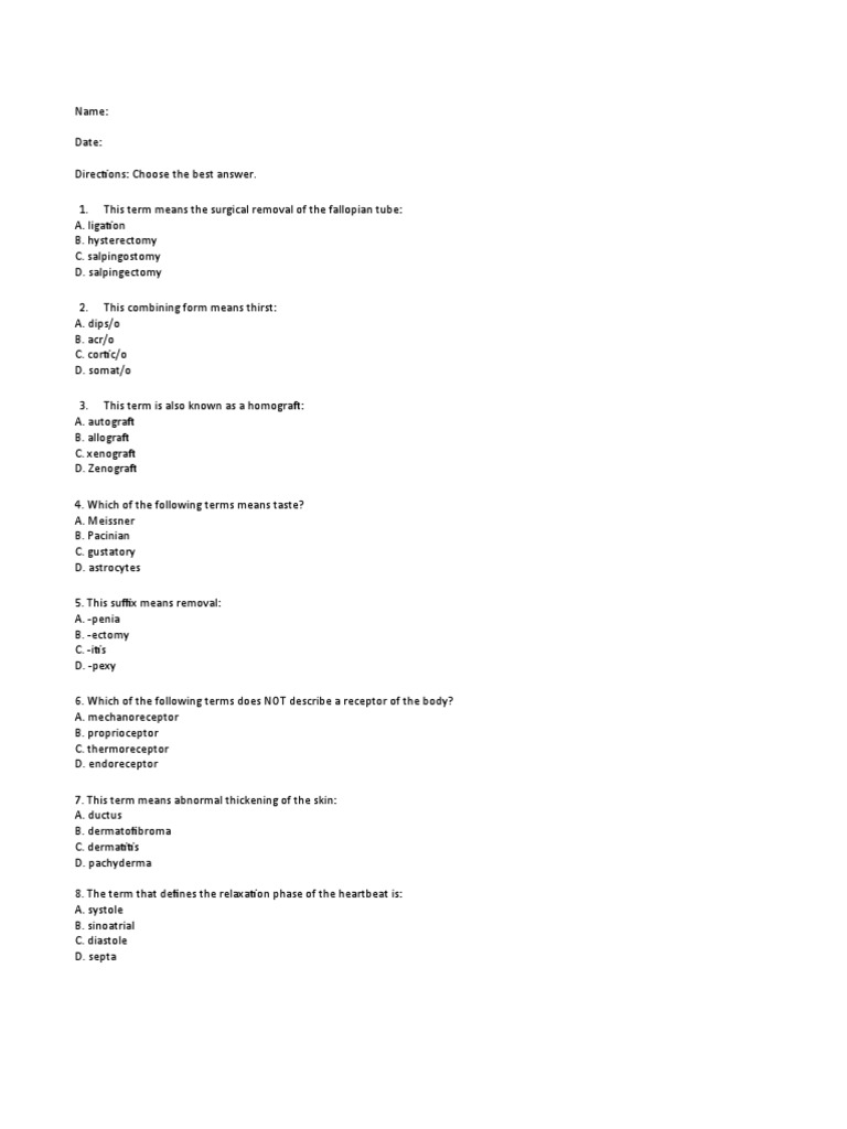 Mock Exam 1-50 | PDF | Medicare (United States) | Surgery