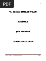 The First Chimurenga Notes | PDF | Zimbabwe | Unrest