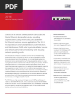 Ciena 3928 Service Delivery Switch Data Sheet | PDF | Multiprotocol ...