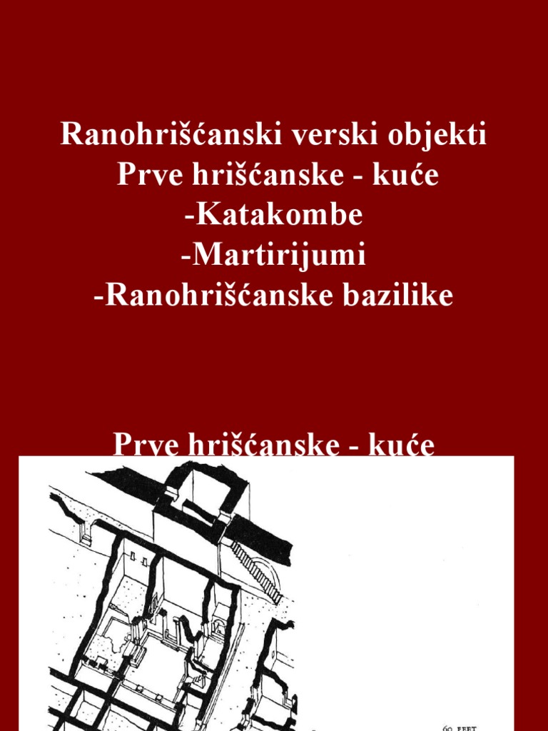 Istorija Umjetnosti - Rano Hriscanstvo | PDF
