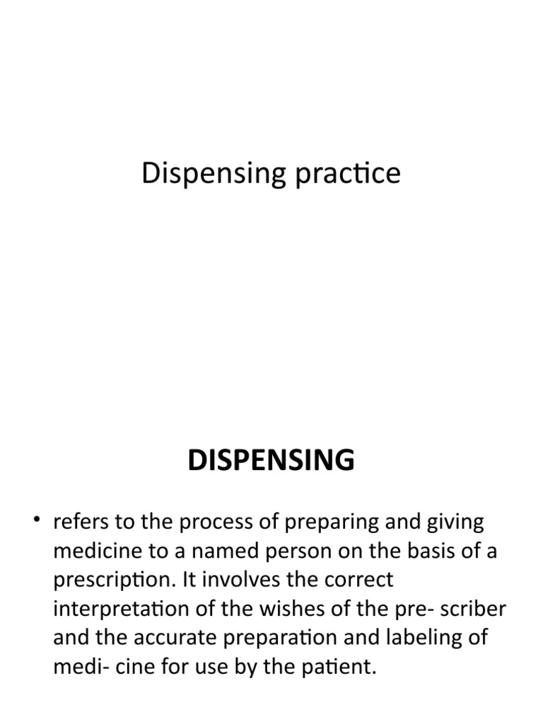 Dispensing Practice | Download Free PDF | Emulsion | Topical Medication