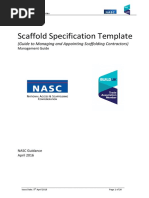 Scaffold Basic Design Example | PDF | Scaffolding | Bending