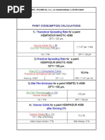 Paint Calculation Guide for Inspectors | PDF | Coating | Paint