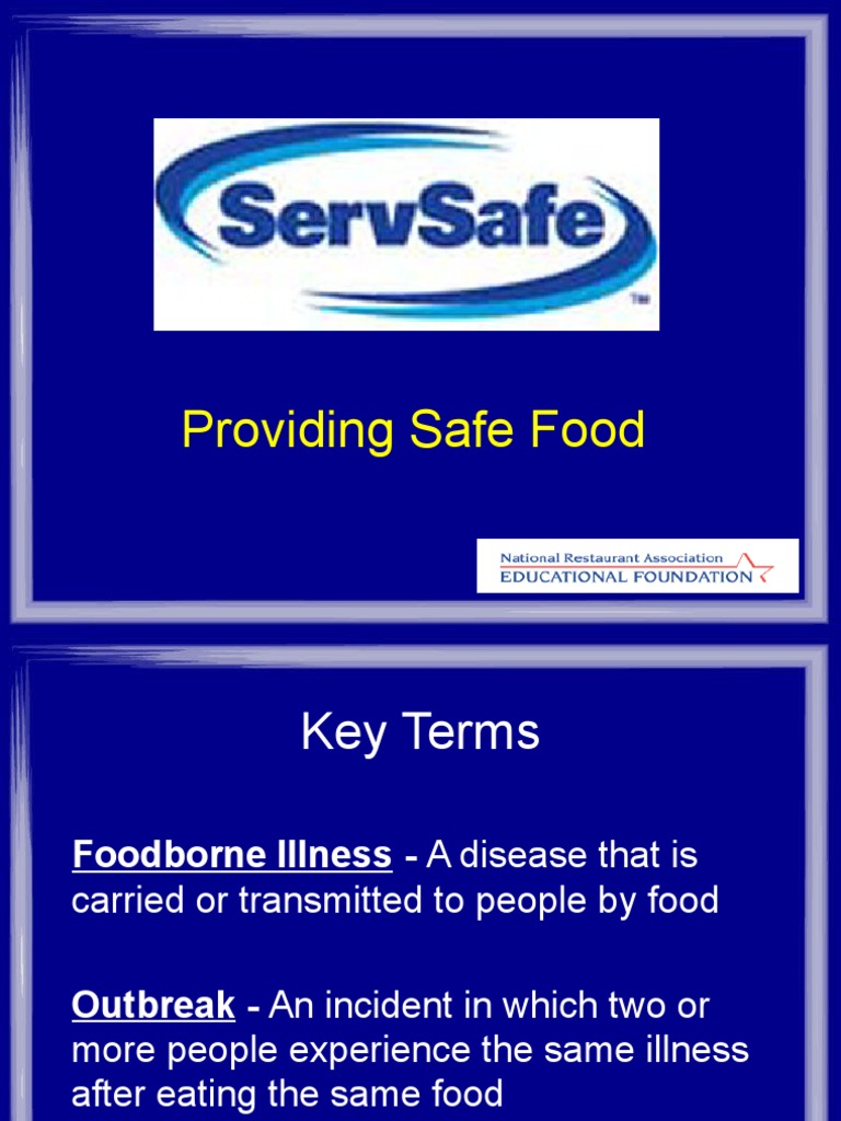 Providing Safe Food | PDF | Foods | Foodborne Illness
