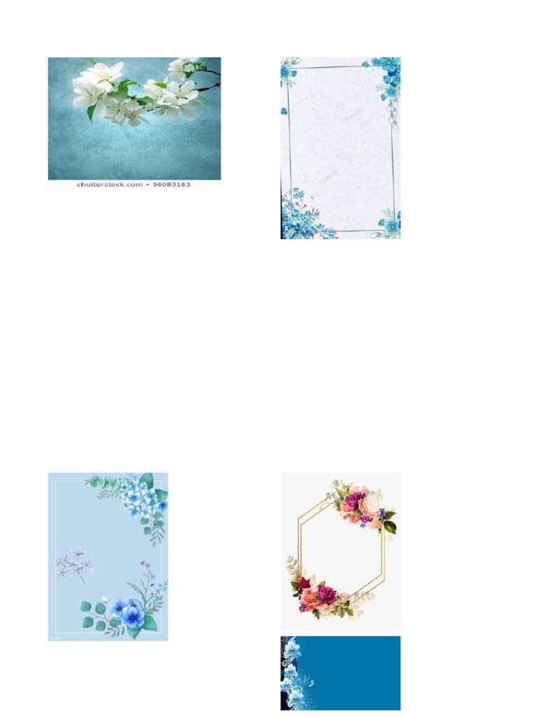 Marcos para Poemas | PDF