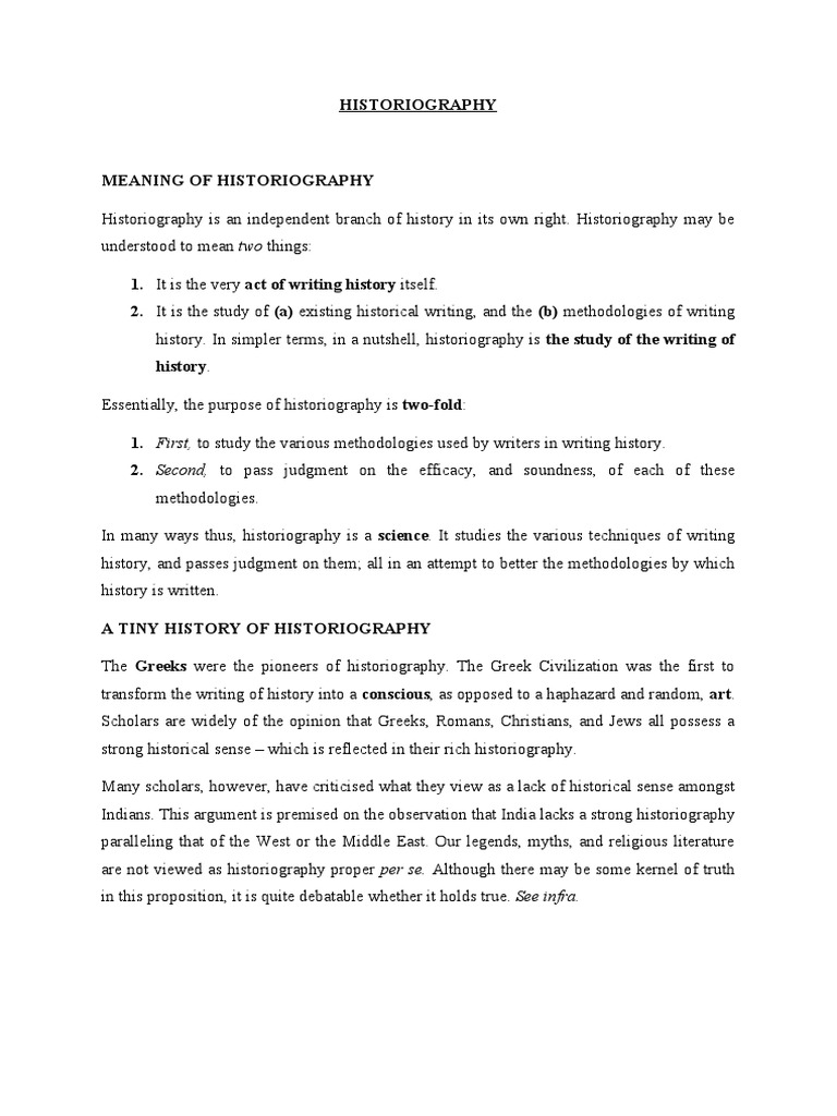 Historiography | PDF | Historiography | Mughal Empire