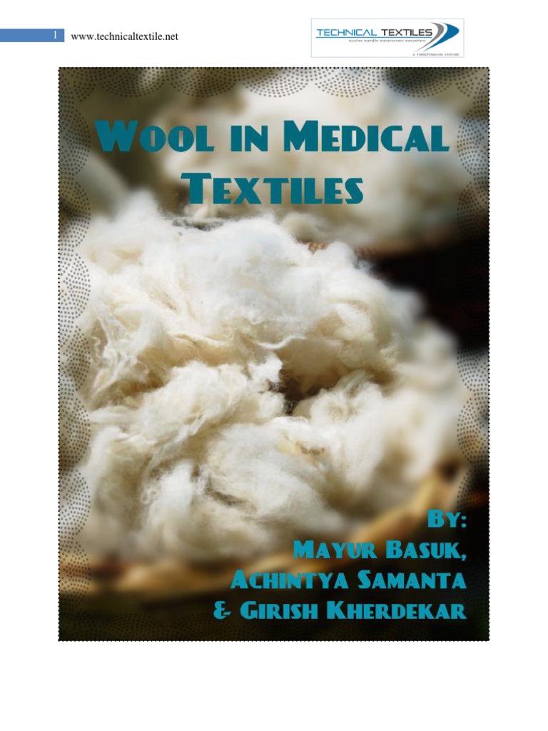 Wool in Medical Textiles | PDF | Wool | Textiles