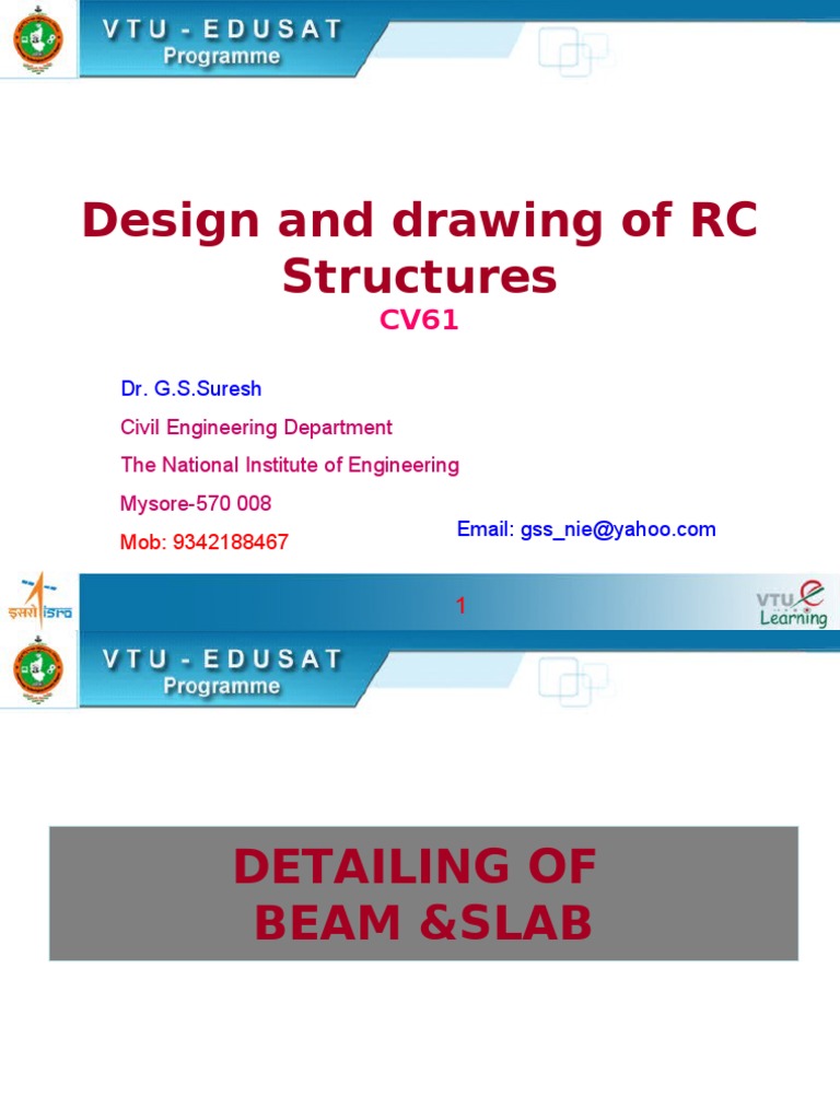 Slabs Beam Detailing Pdf Beam Structure Column