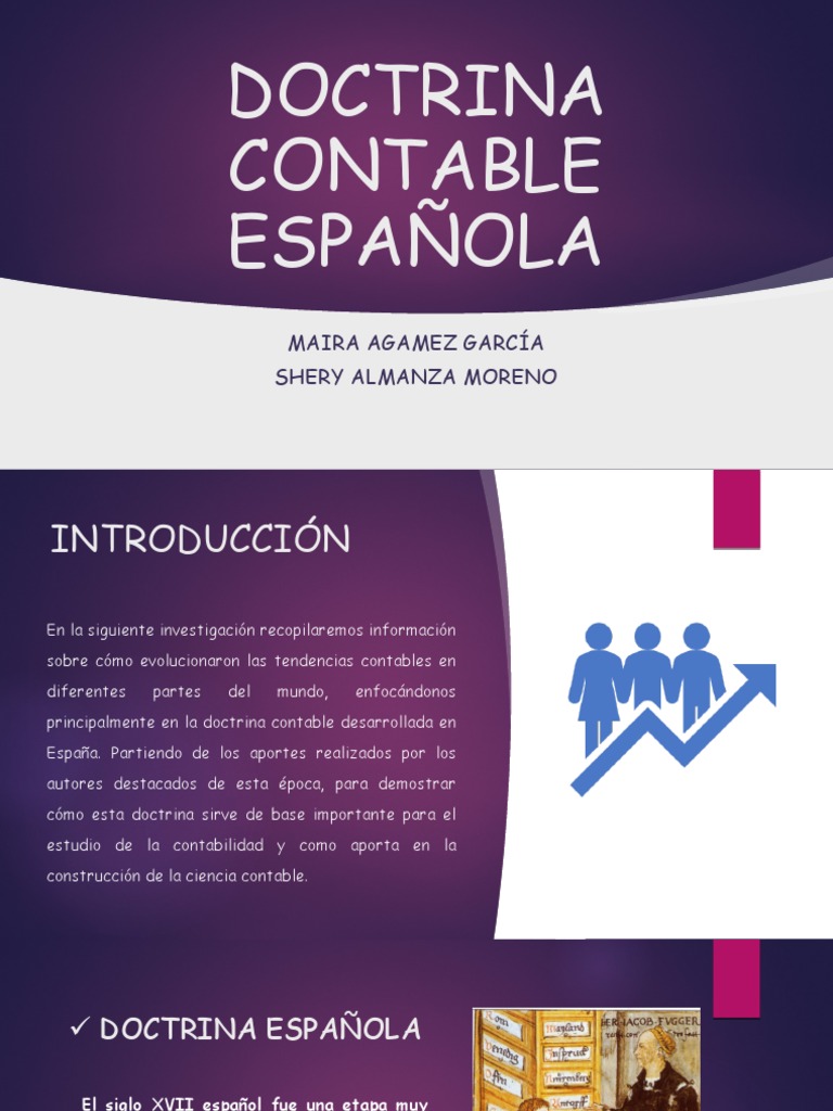 Evolución de la Doctrina Contable Española | PDF | Contabilidad | Contabilidad y Auditoria
