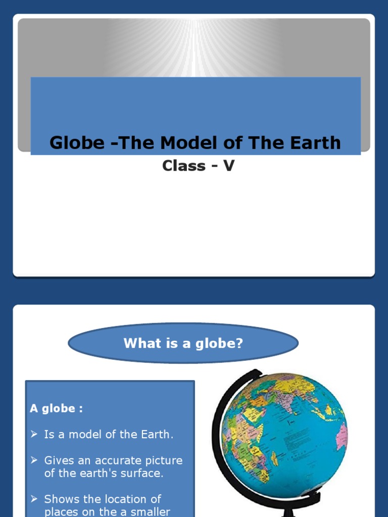 Globe - The Model of The Earth | PDF