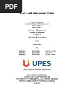 Cafe Management System Project Documentation. | PDF | Menu | Business
