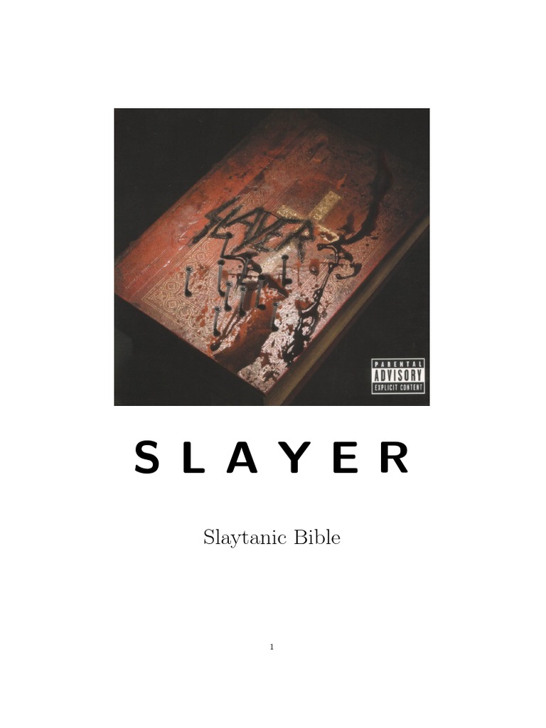Slaytanic Bible | PDF | Hell