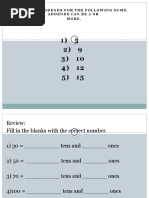 Lesson Plan in Mathematics 3 (First Quarter) Lesson 5 I. Objective II ...