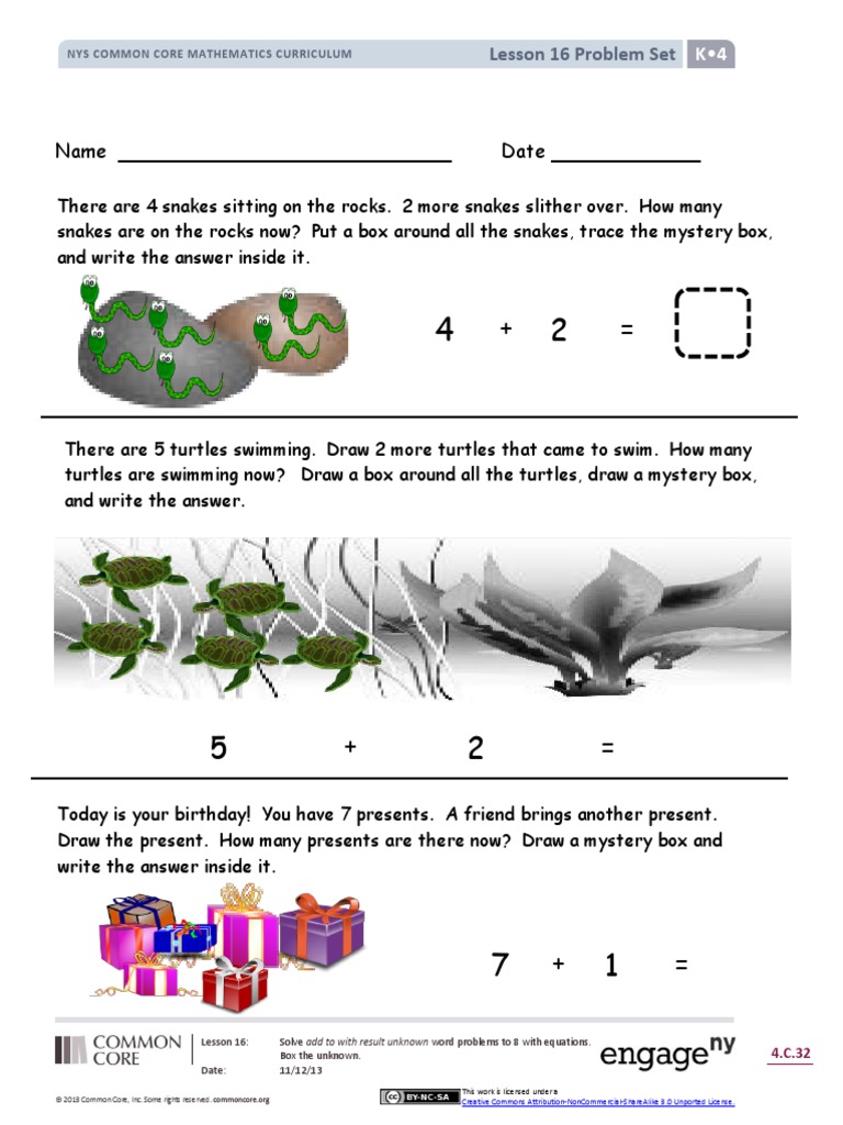 Lesson 16 Problem Set | PDF