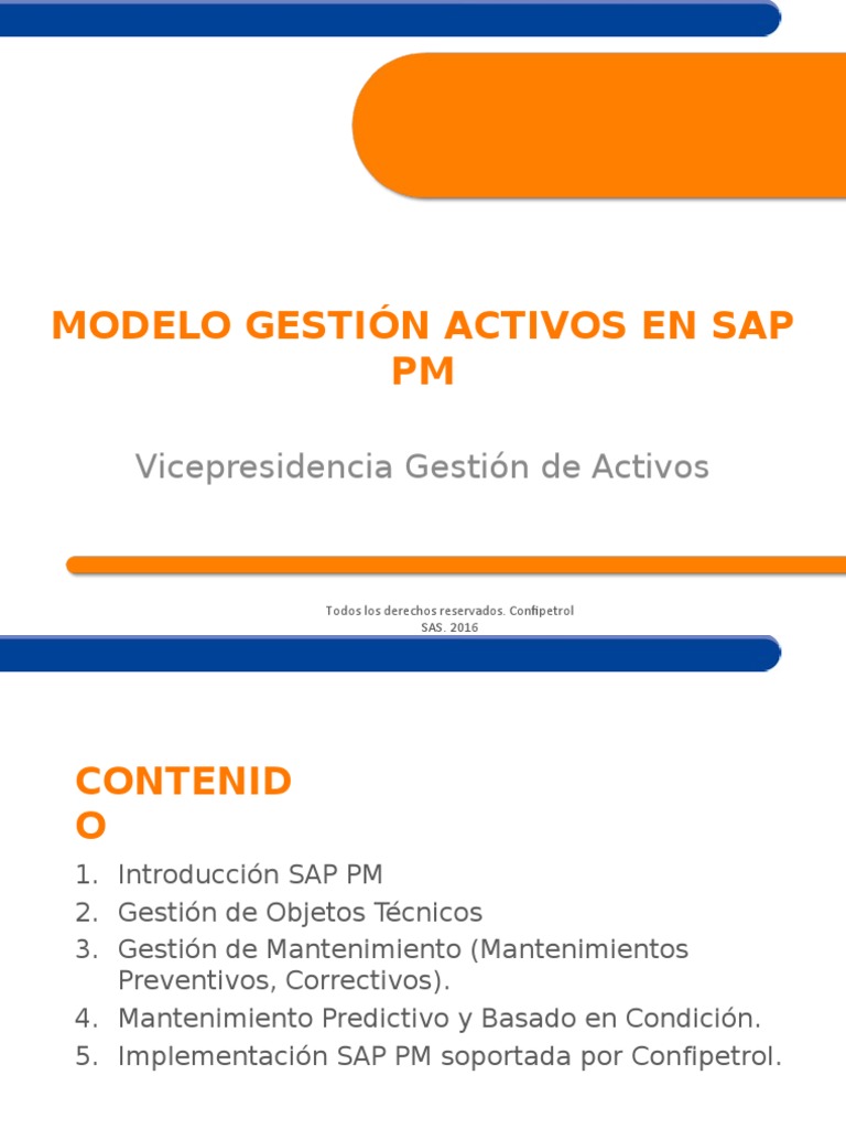 Presentación GeoPark SAP PM | PDF | Sap Se | Planificación de recursos empresariales