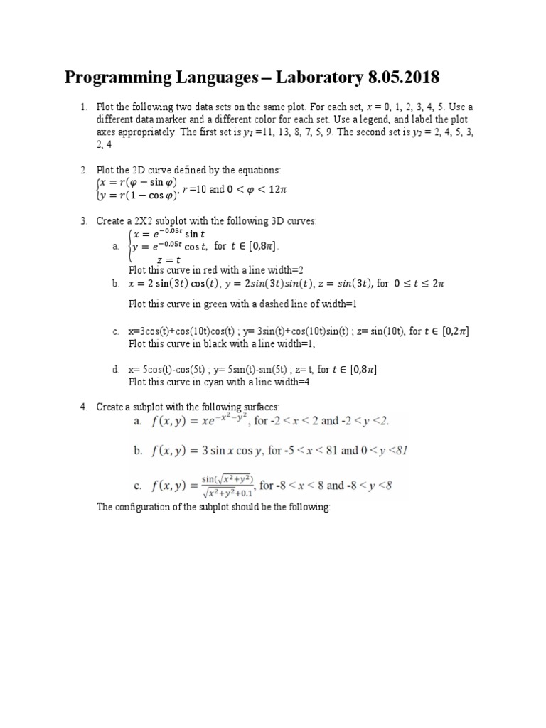 Programming Languages - 08052018 | PDF