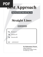 Straight Line Formulae New | PDF | Line (Geometry) | Elementary Geometry