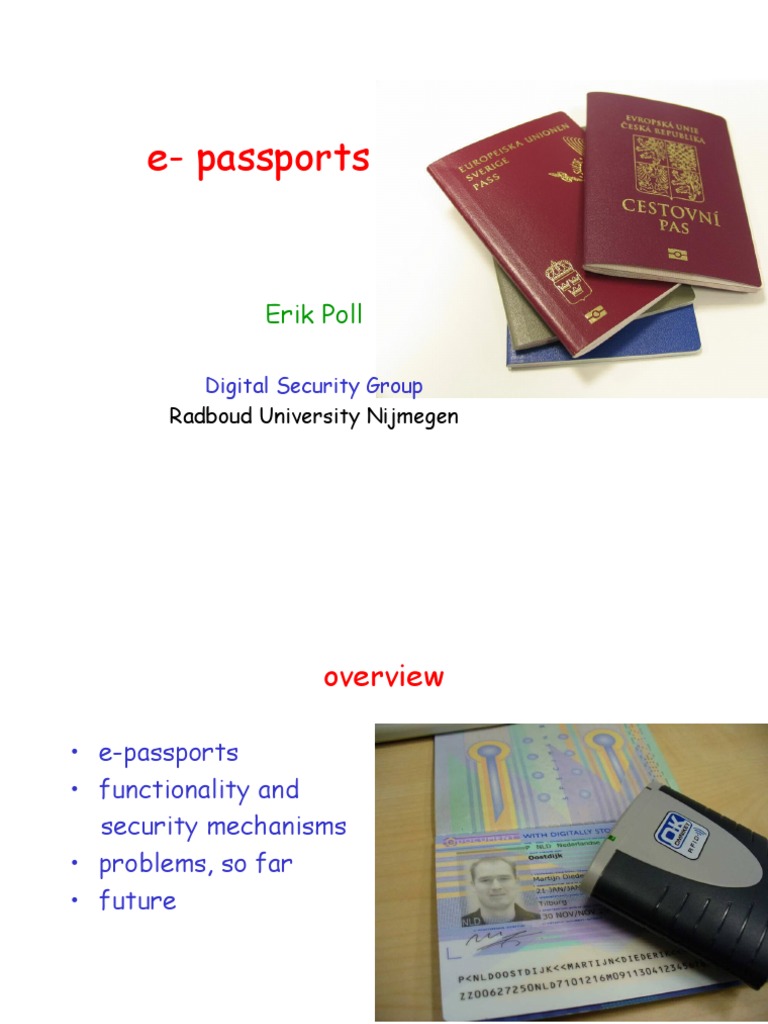 Epassport - SoftwareSecurity1 - 2 | PDF | Cryptography | Security ...