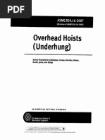Asme B30.2 2022 | PDF | Crane (Machine) | Brake