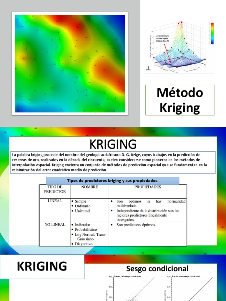 Kriging Simple PDF | PDF | Estimador | Covarianza