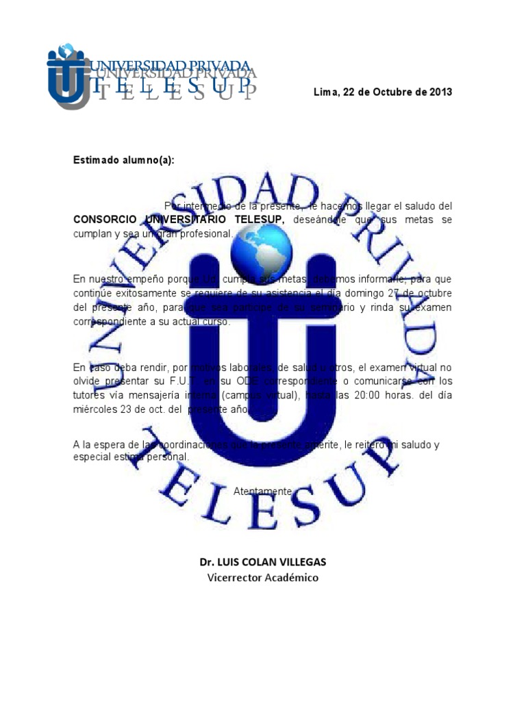 Universidad Privada Telesup | PDF | Crecimiento personal y profesional ...