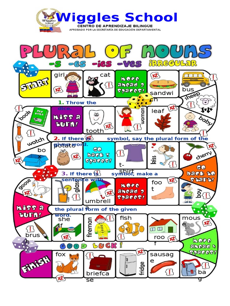 2.1 Plural-Of-Nouns-Boardgame-Boardgames-Fun-Activities-Games-Games ...